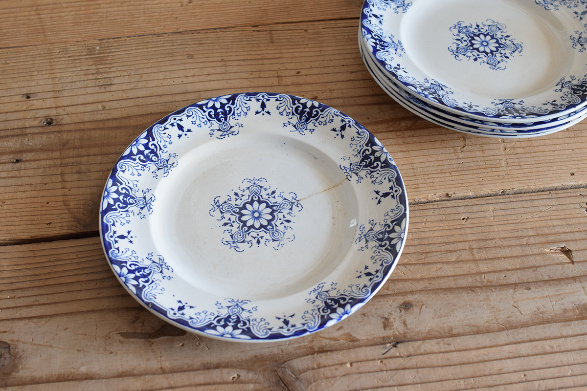 フランス LONGWY 中皿 5枚組 クレイユモントロー ムスティエ(1800年 - 1900年)｜売買されたオークション情報、yahooの商品情報をアーカイブ公開 - オークファン ...