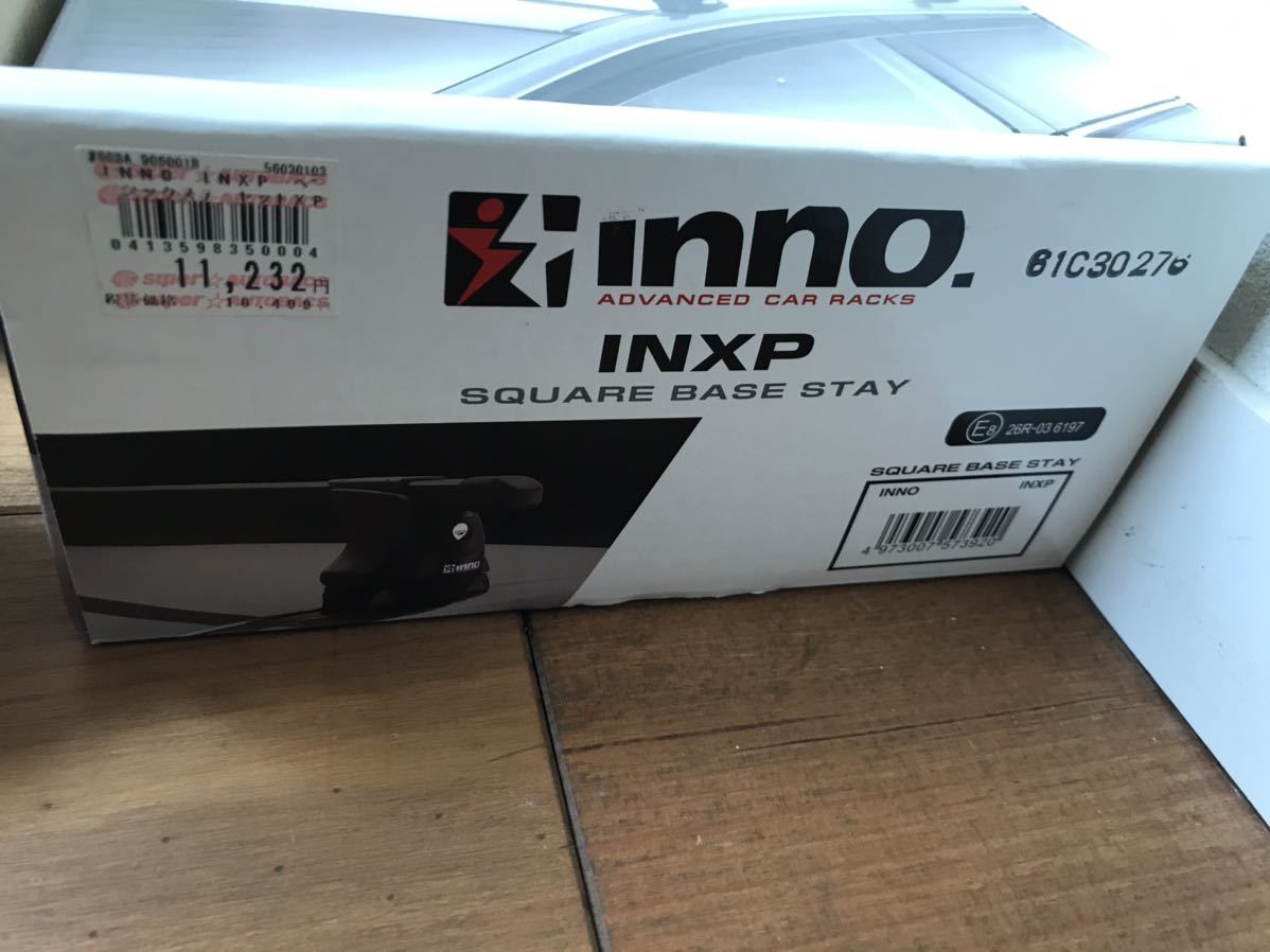 INNO INXP スクエアベースステー ルーフキャリア ベースキャリア システムキャリア カーメイト CARMATE(キャリアベース)｜売買されたオークション情報、yahooの商品情報を ...