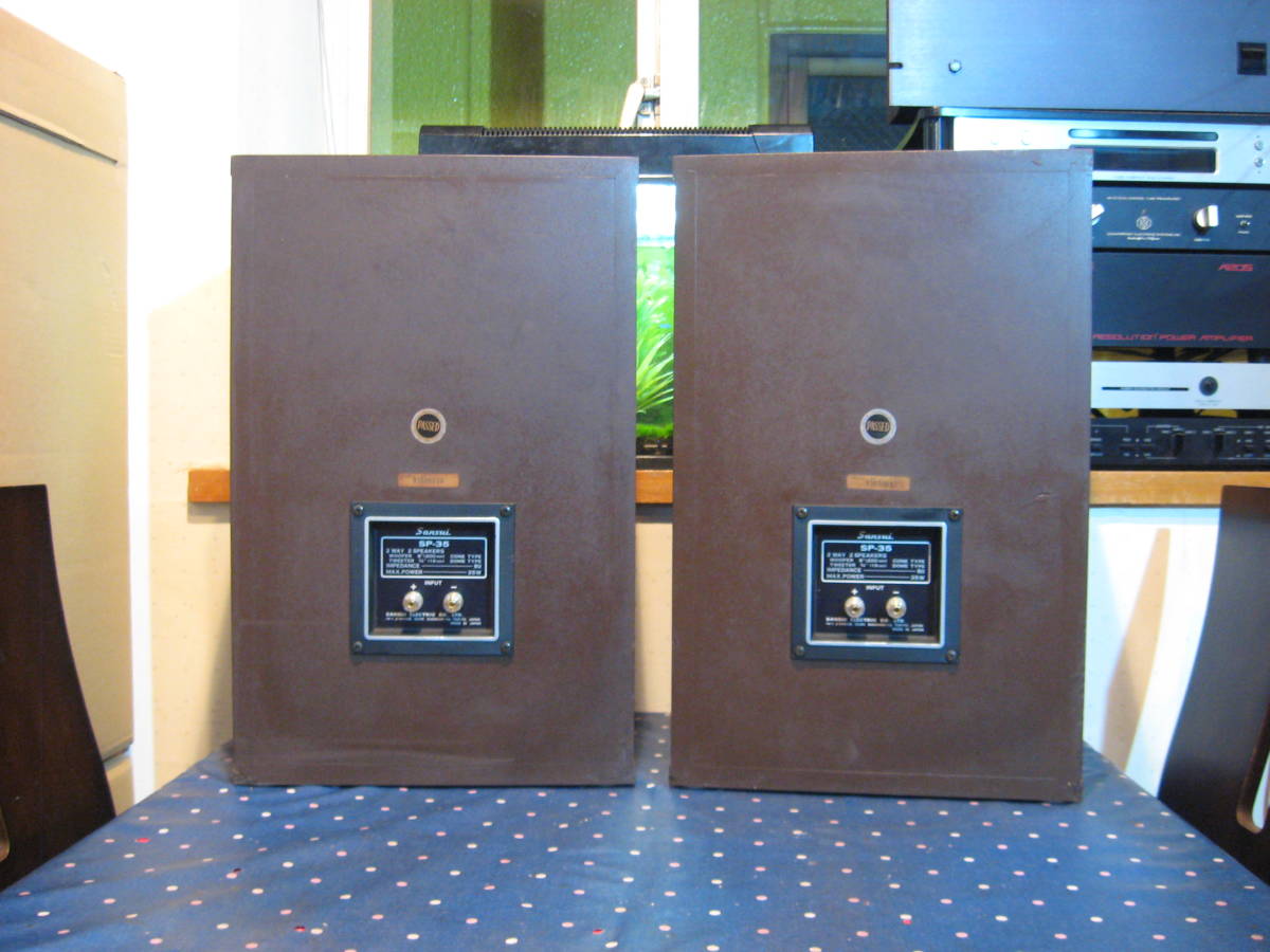JBL 037Ti＆116H in SANSUI/SP-35 完動品新エッジ 高音質 美ペア(スピーカー本体)｜売買されたオークション情報 ...