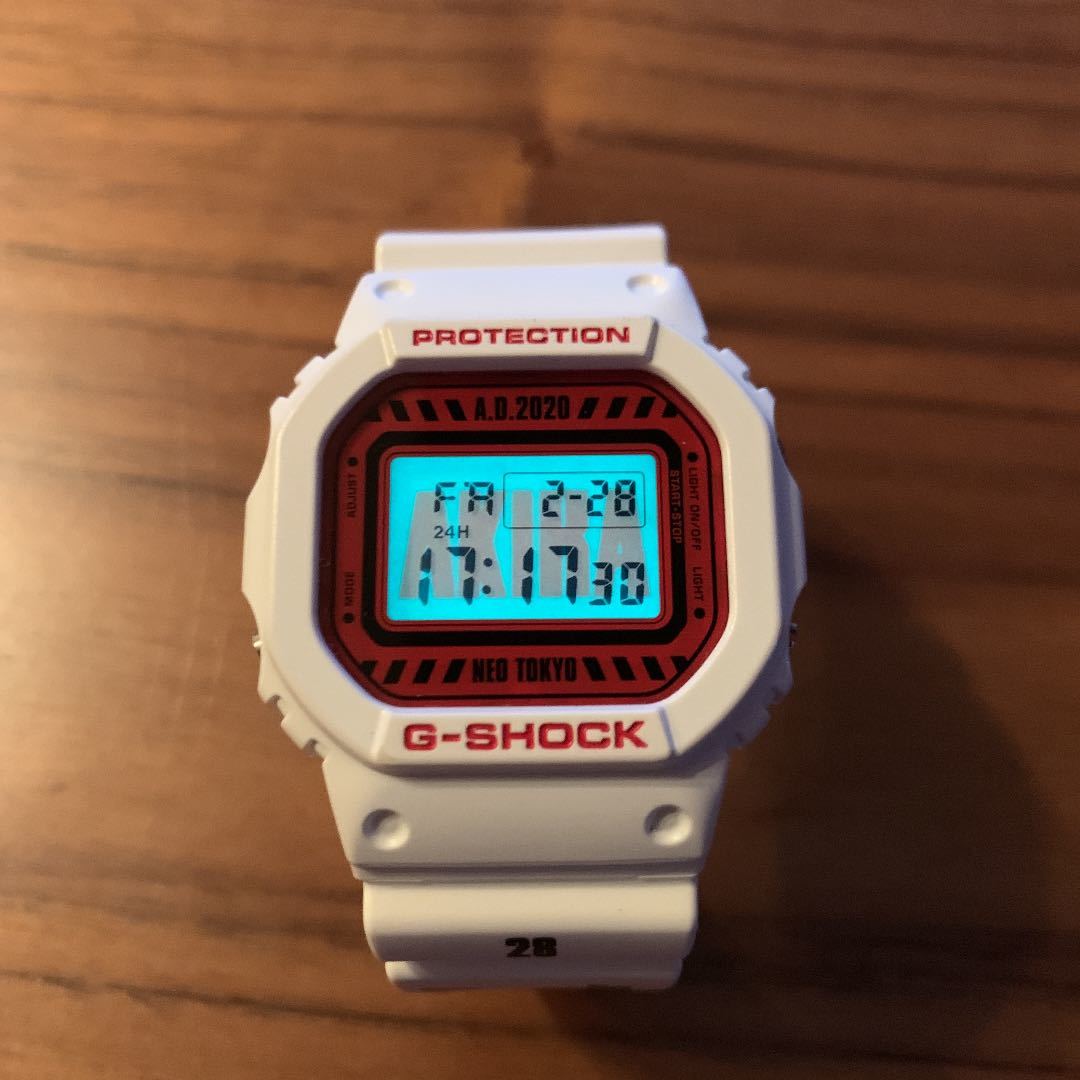 限定 CASIO G-SHOCK AKIRA 腕時計 neo tokyo ジーショック アキラ 漫画 コラボ(コラボレーションモデル)｜売買さ ...