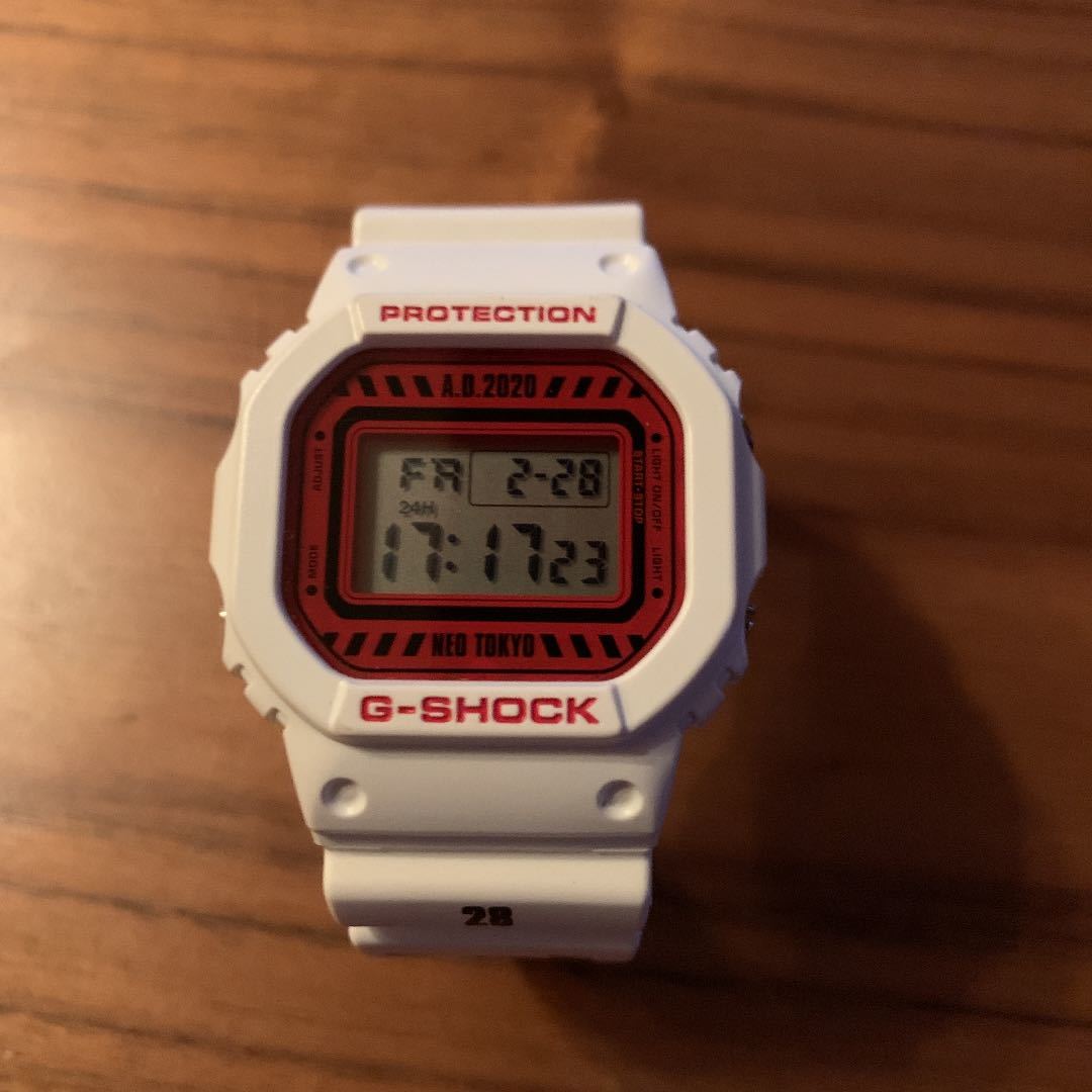 限定 CASIO G-SHOCK AKIRA 腕時計 neo tokyo ジーショック アキラ 漫画 コラボ(コラボレーションモデル)｜売買さ ...
