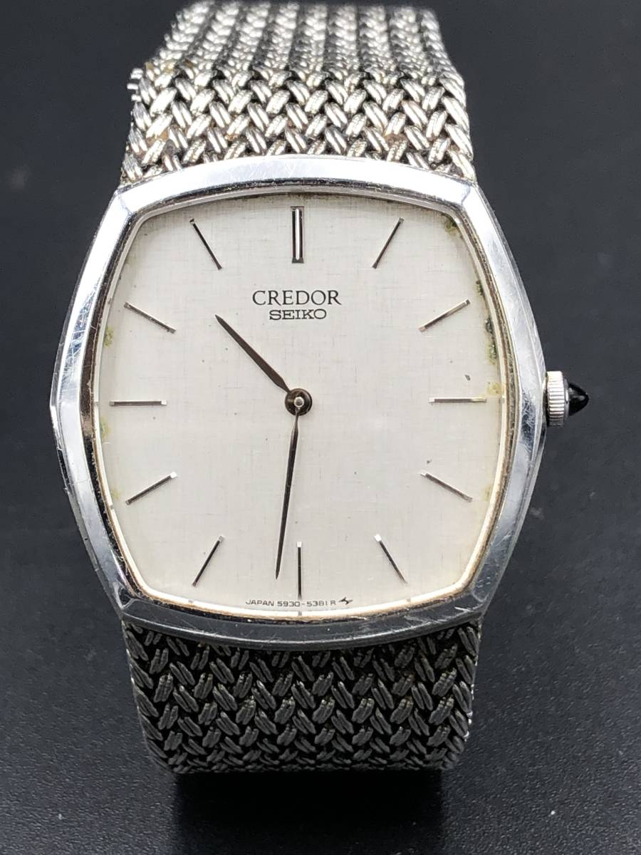 腕時計 セイコー SEIKO クレドール 5930-5391メンズ クオーツ bn813(クレドール)｜売買されたオークション情報、yahoo ...
