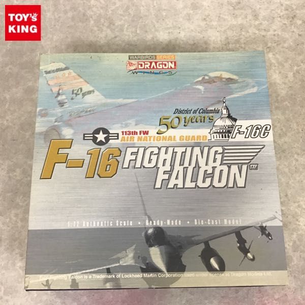 1円 DRAGON WINGS WARBIRDS 1/72 F-16 ファイティング ファルコン 113th FW AIR NATIONAL ...