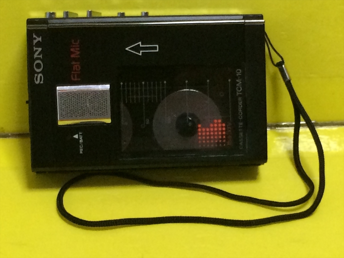 SONY/ソニー カセットレコーダー TCM-10 ジャンク品 通電確認のみ(録音、再生)｜売買されたオークション情報、yahooの商品情報を ...