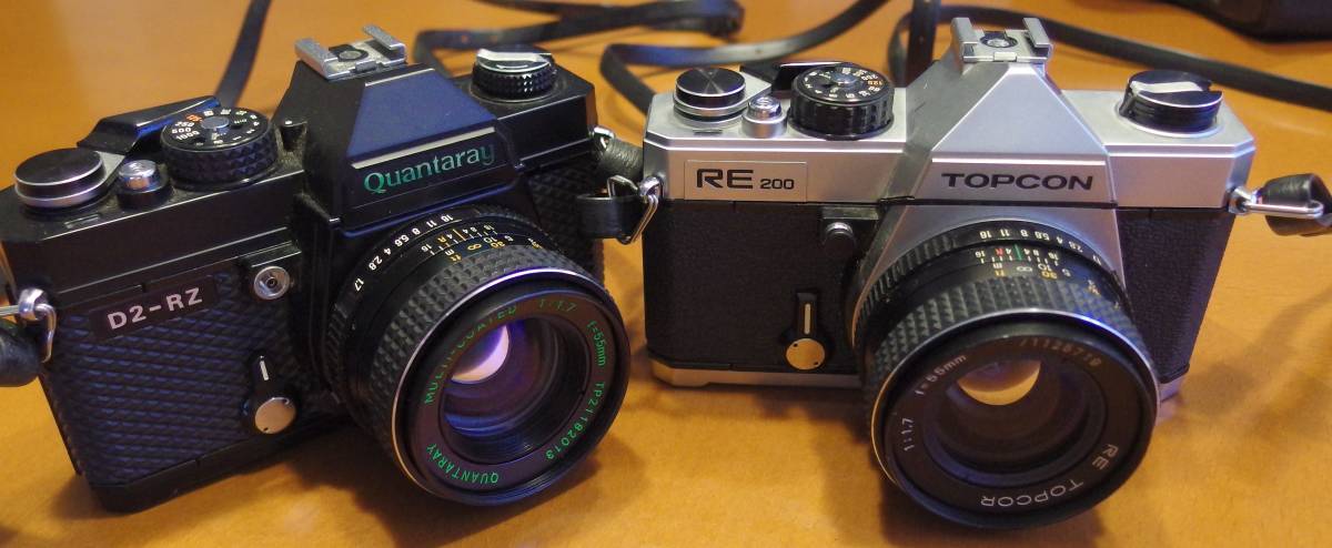 TOPCON RE200 ジャンク と Quantaray D2-RZ ジャンク(マニュアルフォーカス)｜売買されたオークション情報 ...