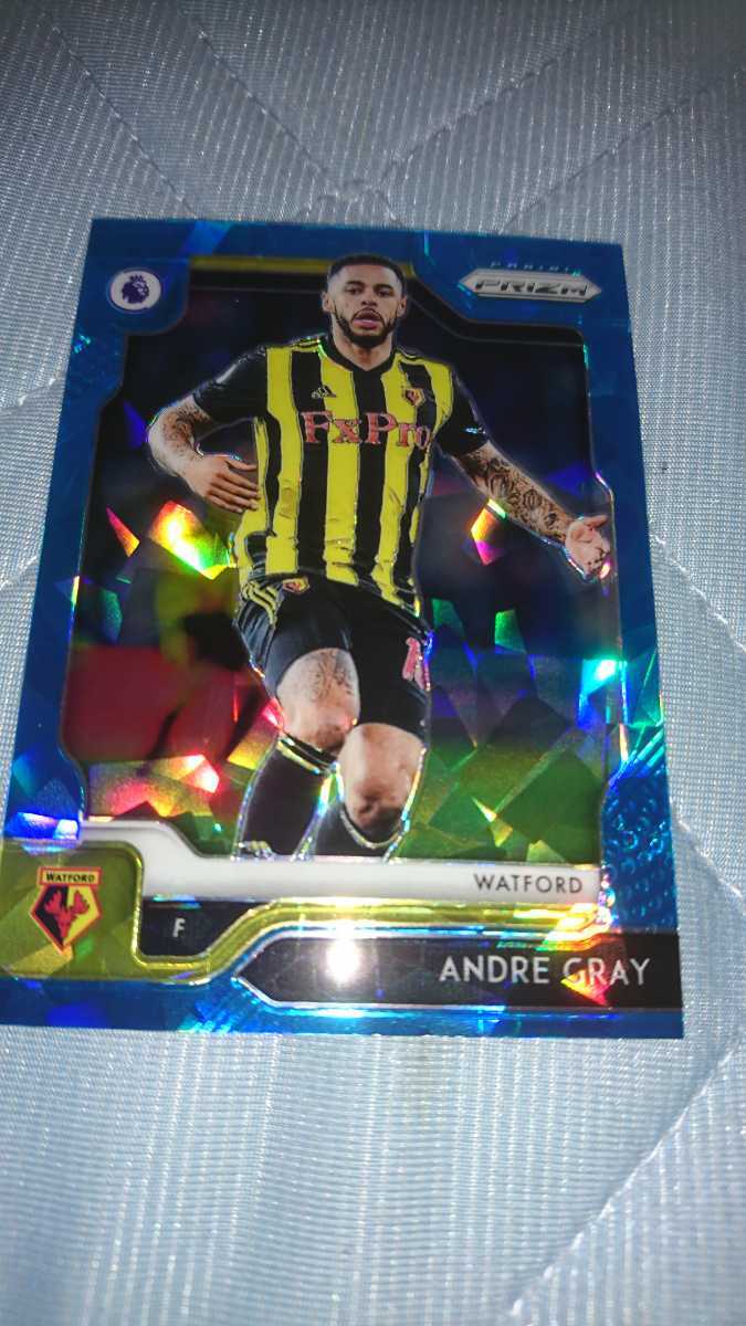 ANDRE GRAY 2019-20 panini PRIZM premier LEAGUE BLUE ICE PRIZM 72/75 75枚 ...