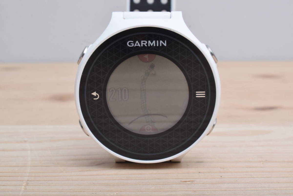 程度良好 品 GARMIN ガーミン Approach S6 Ceramic GPS ゴルフウォッチ 時計型 GPS距離測定器(GPSナビ ...