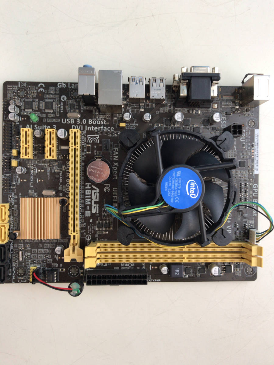 ASUS H81M-E LGA1150 CPU i3-4170付き CPUファン付き(ASUSTeK)｜売買されたオークション情報、yahooの商品情報をアーカイブ公開 - オークファン ...