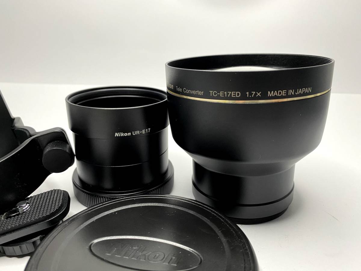 級 NIKON ニコン TC-E17ED + UR-E17 1.7倍テレコンバーター #1325(レンズ)｜売買されたオークション情報 ...