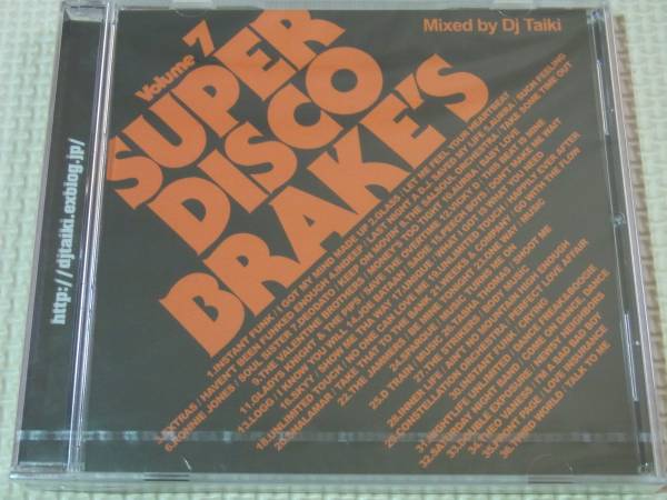 DJ TAIKI - SUPER DISCO BRAKE'S Volume.7 CD シールド(ディスコ)｜売買されたオークション情報、yahooの商品情報をアーカイブ公開 - オークファン ...