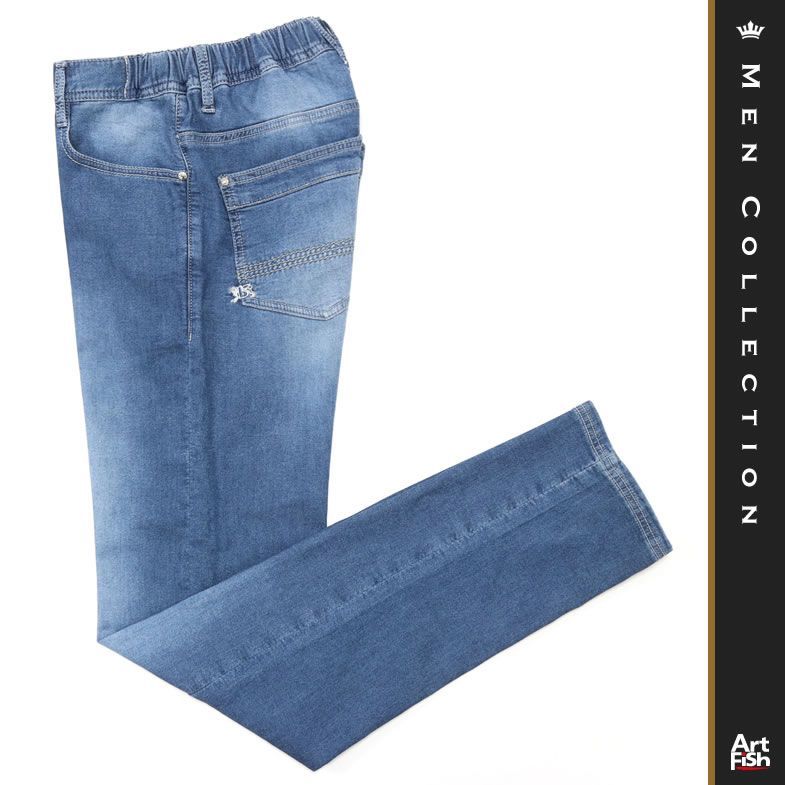 1円/2019SS/barassi MILANO/52 3L サイズ/イージー ジョグデニムパンツ スウェットやわらか ウエストゴム b刺繍 /紺/ネイビー/ay271/(W37以上)｜売買さ ...