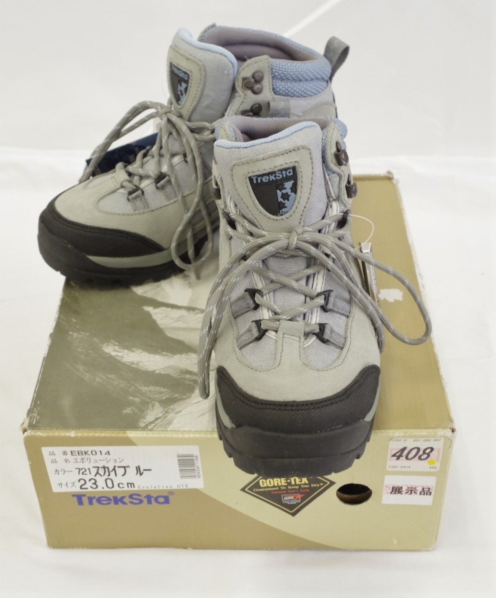219 送料700円 TREKSTA トレクスタ エボリューション EBK014 GOR-TEX ゴアテックス トレッキングシューズ 23㎝ 1162xN7/1b(23.0cm)｜売買された ...
