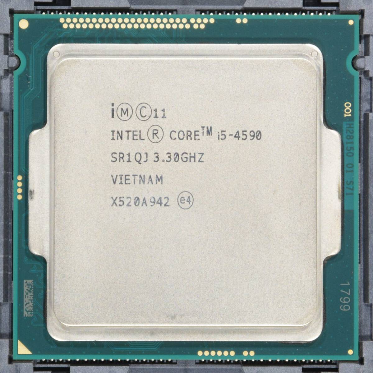 CPU SR1QJ intel Core i5-4590 3.30GHz LGA1150 694(Core i5)｜売買されたオークション情報 ...