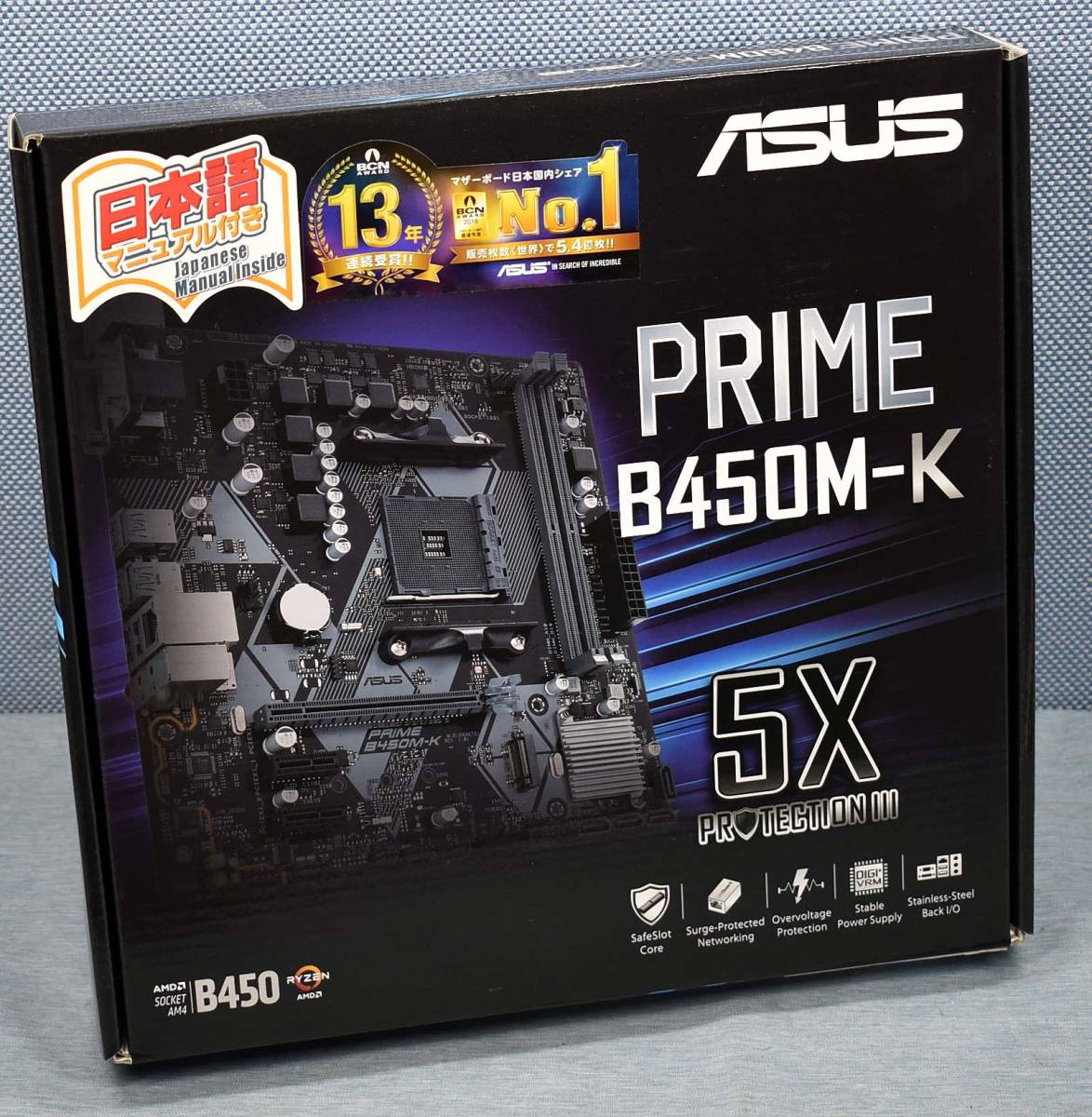 1円スタート ASUS PRIME B450M-K AMD B450チップセット for AMD Ryzen MicroATX AM4 ...