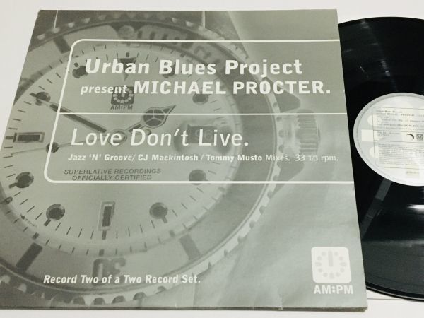 Urban Blues Project Present Michael Procter / Love Don't Live Jazz 'N ...