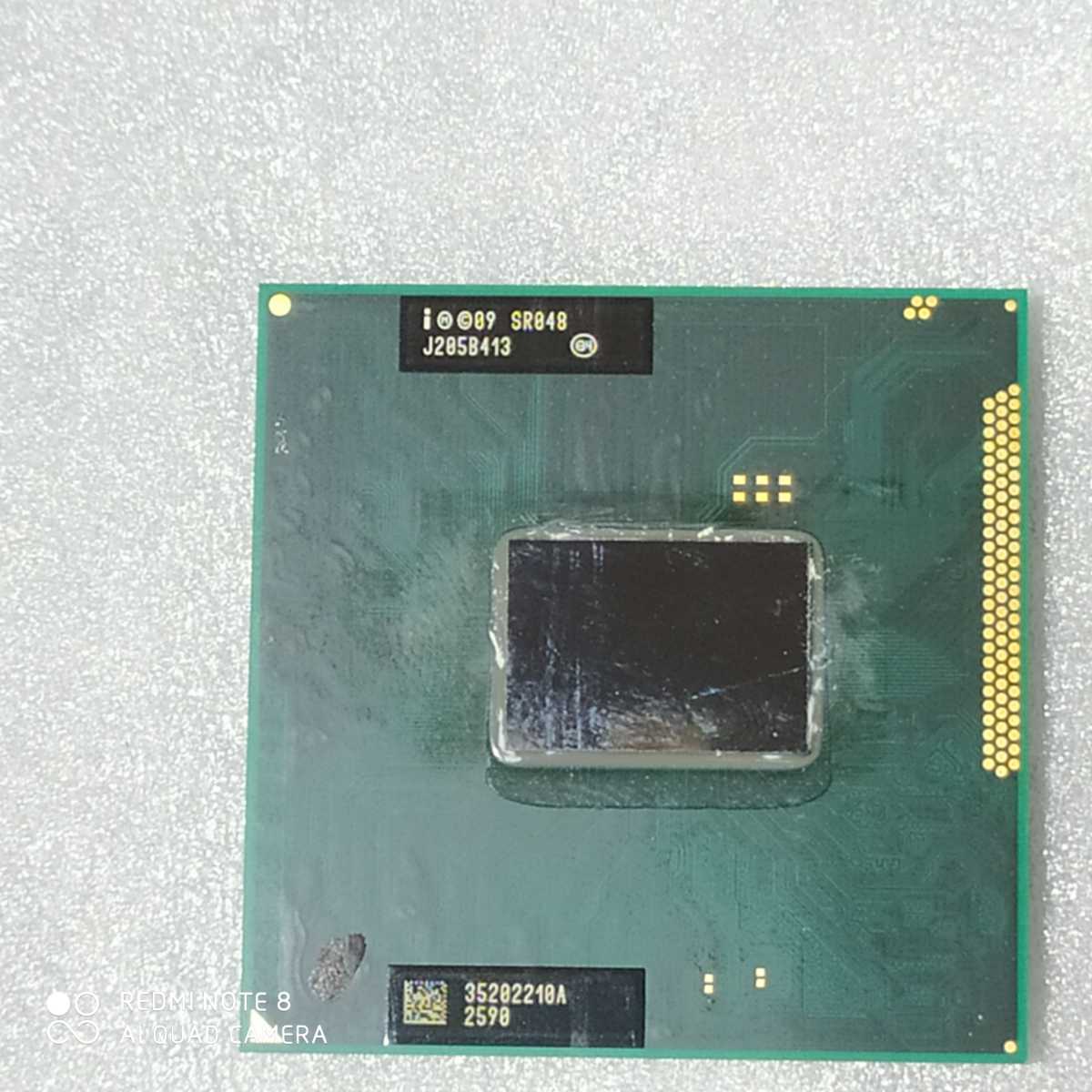 岐阜 即日発 送料180円 CPU Core i5-2410M Sandy Bridge 2.3GHz 最大2.90GHz SR04B ...
