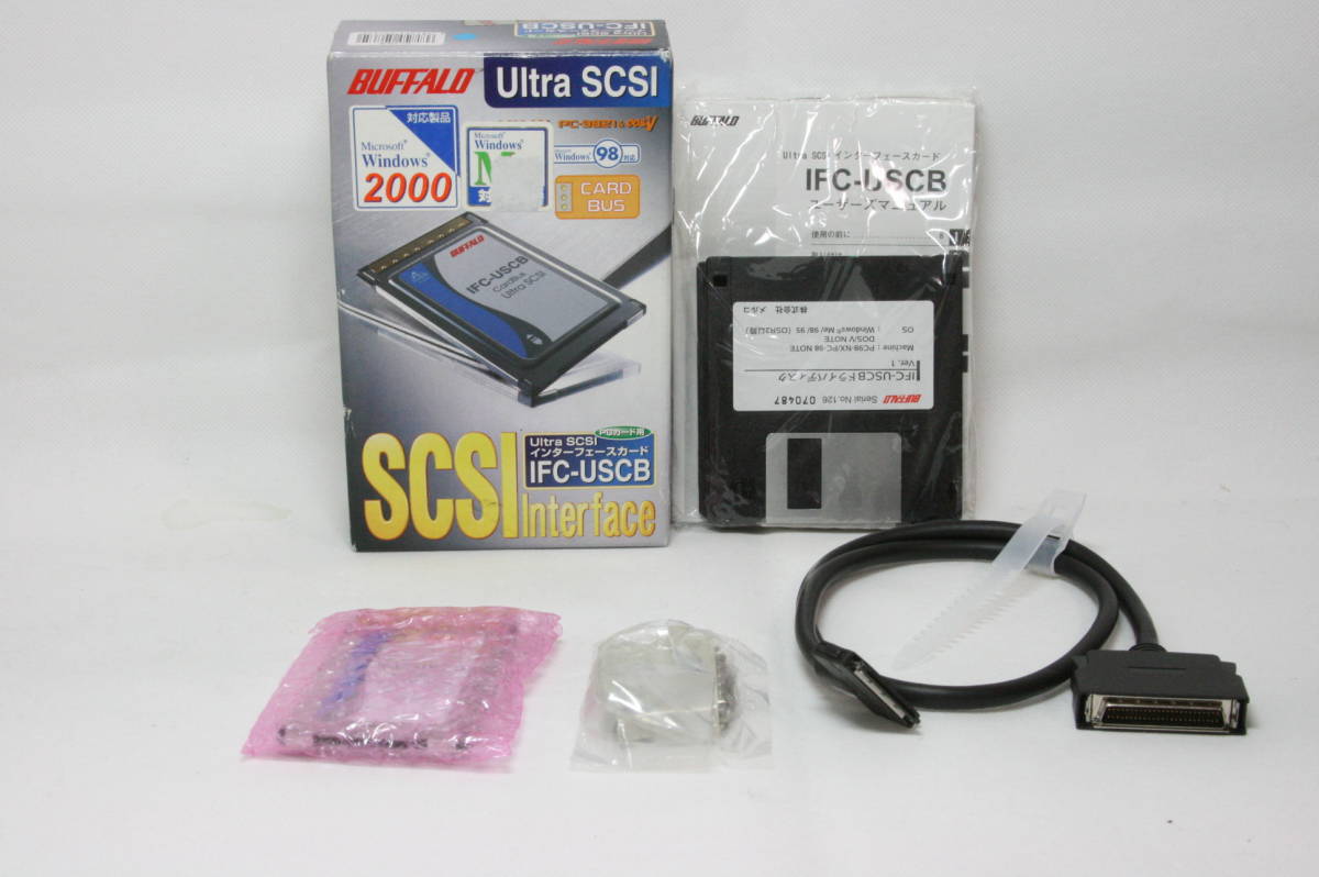 BUFFALO Ultra SCSI アダプタ PCMCIA IFC-USCB 0h03(その他)｜売買されたオークション情報、yahooの ...
