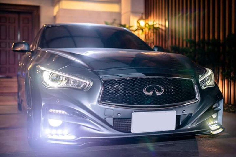 超激安価格！！スカイライン V37 インフィニティ Q50 IMP-STYEL キット FRP｜外装、エアロ