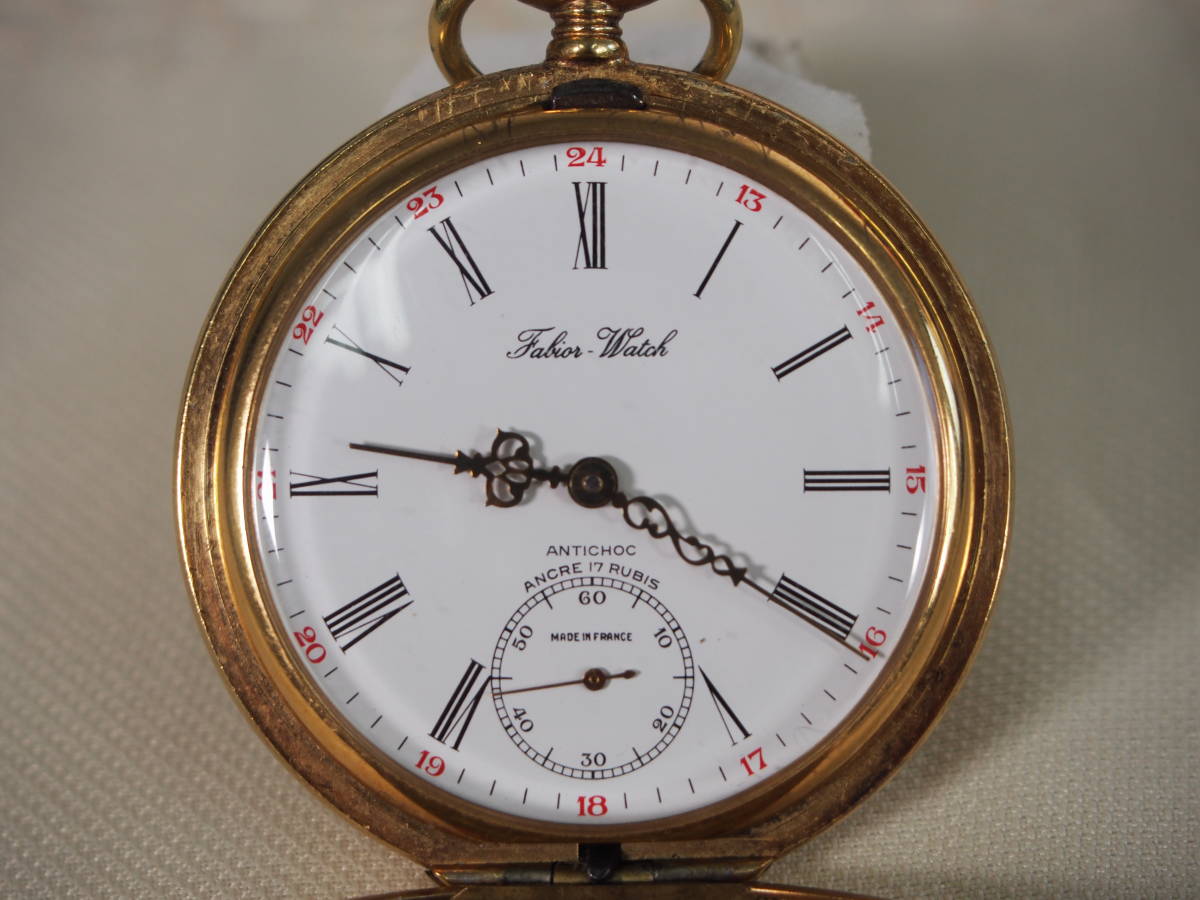 フランス製 Fabior Watch 手巻き スモセコ ヴィンテージ 稼働品(手巻き)｜売買されたオークション情報、yahooの商品情報を ...