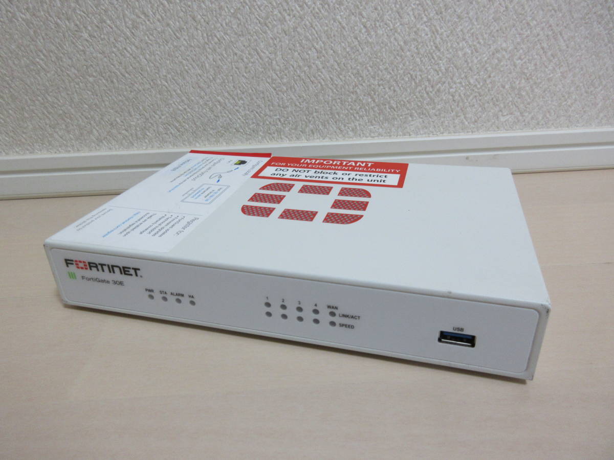 FORTINET FORTIGATE-30E / FG-30E(ルーター)｜売買されたオークション情報、yahooの商品情報をアーカイブ公開 ...