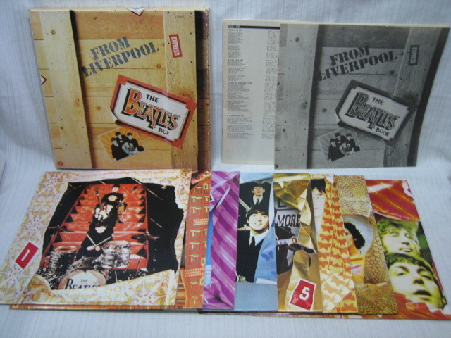 B23 LP 8枚組 THE BEATLES/ザ ビートルズ BOX From Liverpool/ボックス フロム リバプール 全124曲(その他)｜売買されたオークション情報、yahooの ...