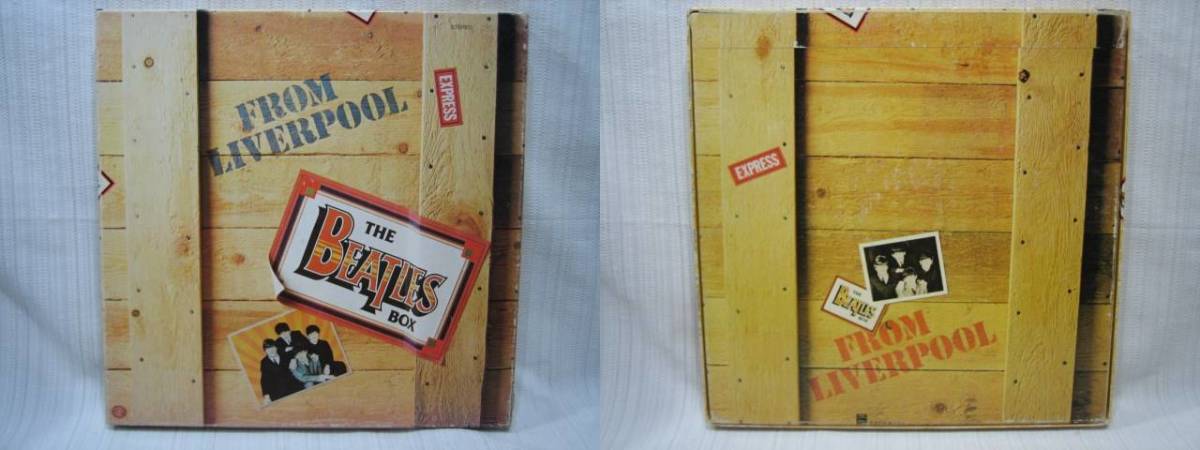 B23 LP 8枚組 THE BEATLES/ザ ビートルズ BOX From Liverpool/ボックス フロム リバプール 全124曲(その他)｜売買されたオークション情報、yahooの ...