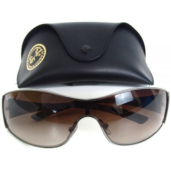 Ray-Ban レイバン RB3268 ブラウンミラー ガンメタフレーム 041/13 3N サングラス プラスチック×メタル 10 17 ...