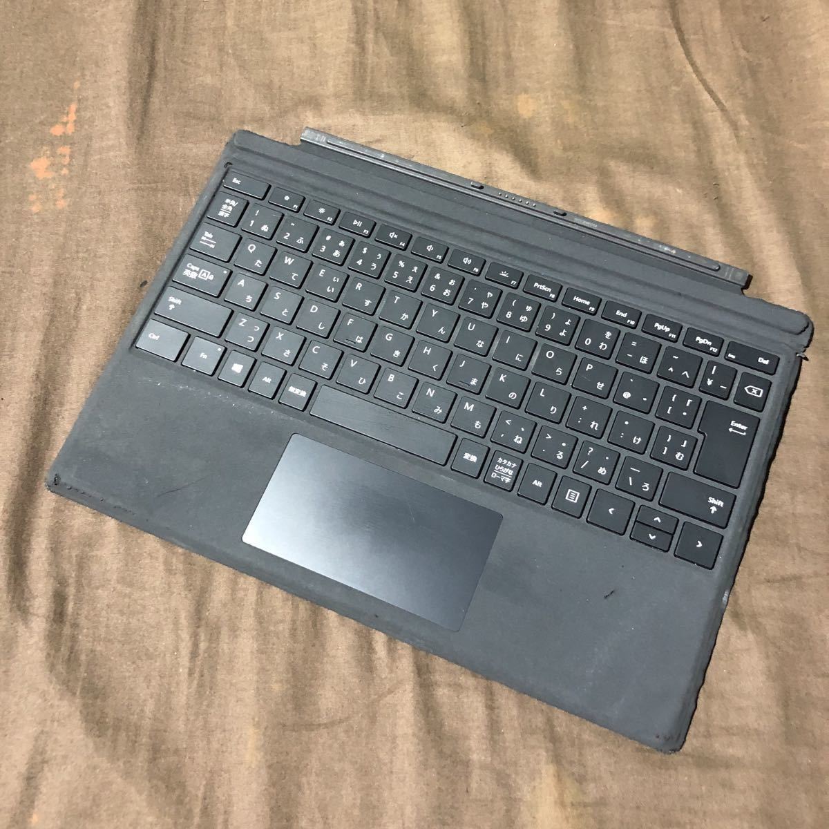 Microsoft マイクロソフト Surface pro model 1725 タイプカバー ブラック タブレット 日本語キー キーボード ...