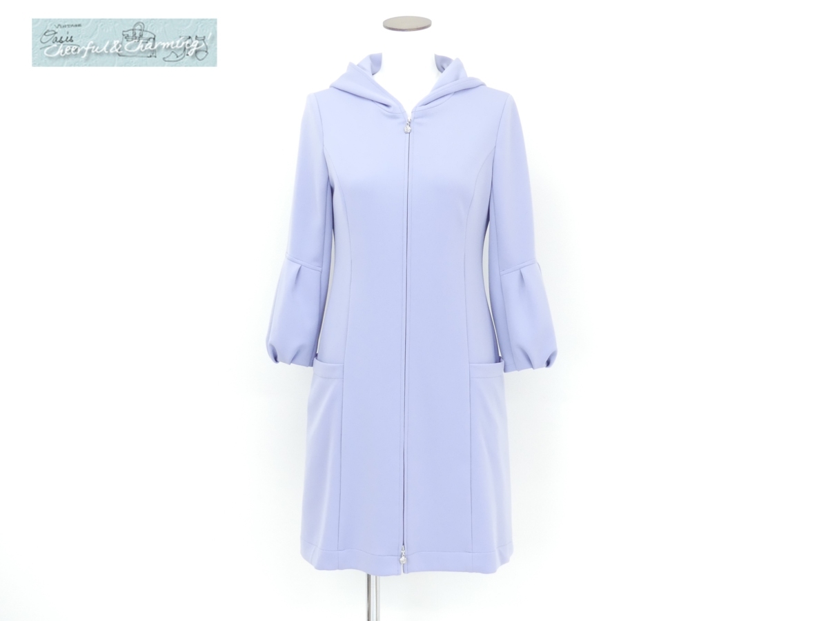 Rene basic Relax ロングパーカー パフィー 34 ラベンダー ジャージー素材 パフシルエットのお袖 カメリアスライダー '17年商品 5747070(ルネ)｜売買された ...