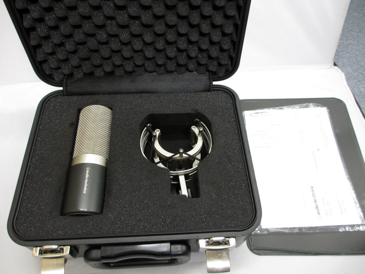 激レア audio-technica オーディオテクニカ コンデンサーマイク AT5040 試作品 SN:0000(コンデンサーマイク)｜売買 ...