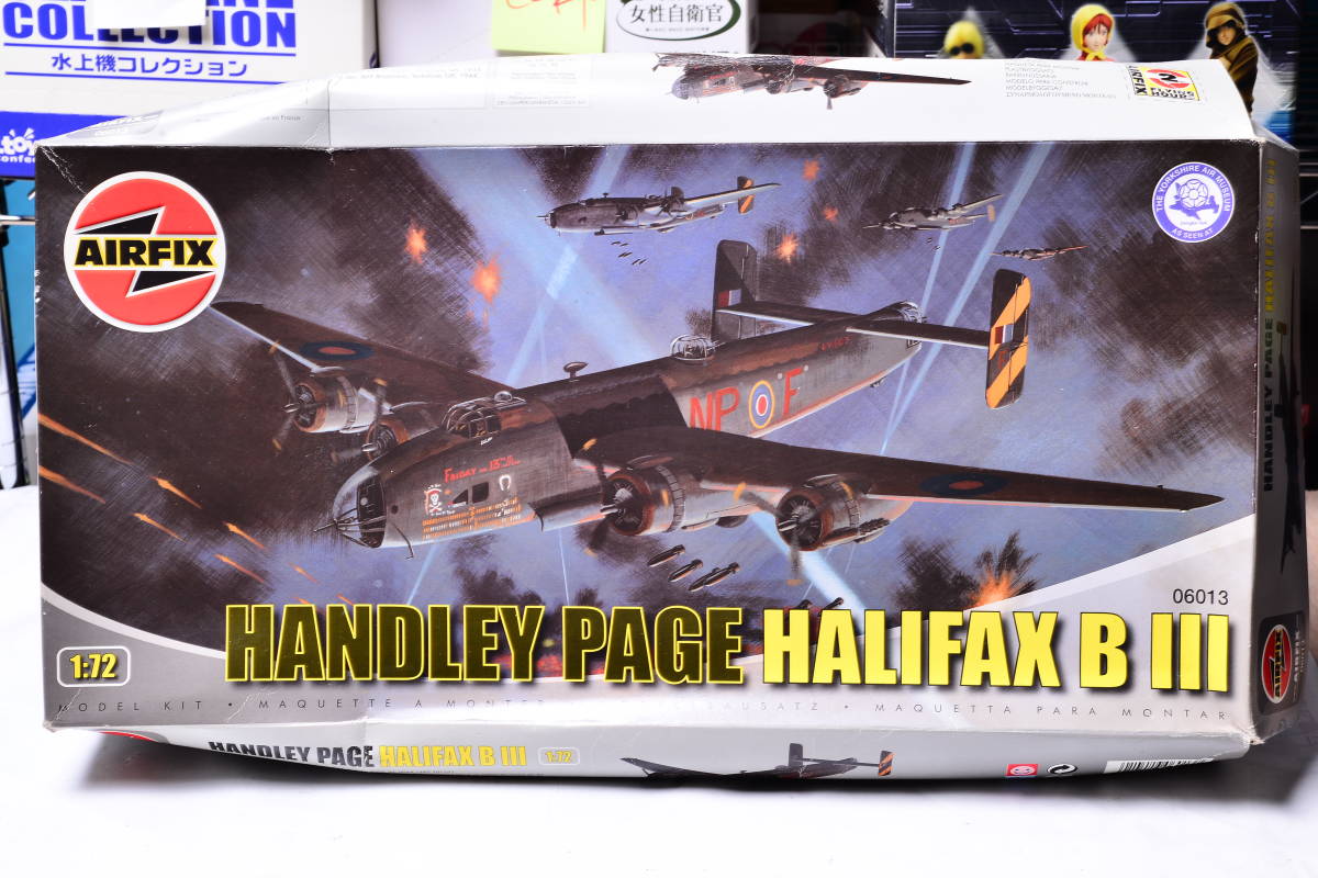 790 未組 AIRFIX エアフィックス 1/72 HANDLEY PAGE HALIFAX BⅢ(イギリス)｜売買されたオークション情報 ...