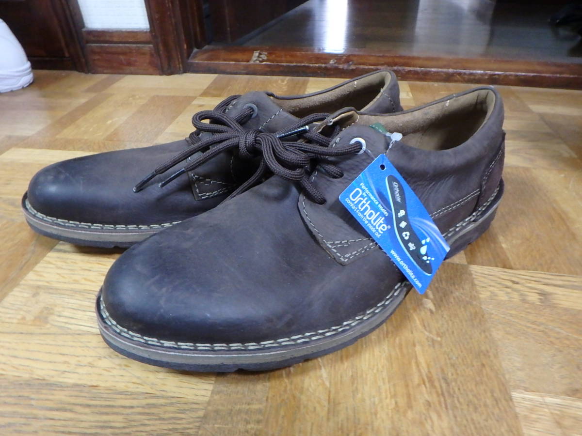 CLARKS クラークス〓EDGEWICK plain カジュアル レザーシューズ〓ダークブラウン 27.5cm 展示品(9.5インチ)｜売買 ...