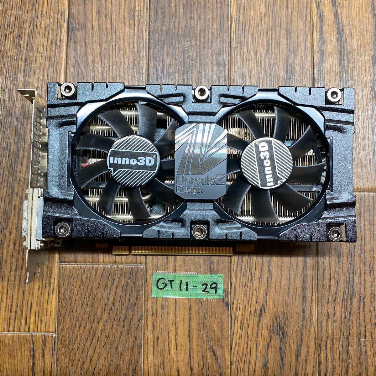 GT11-29 激安 グラフィックボード inno3D GTX 760 2GB GDDR5 N760-3SDN-E5DSX 認識 画像出力のみ ...