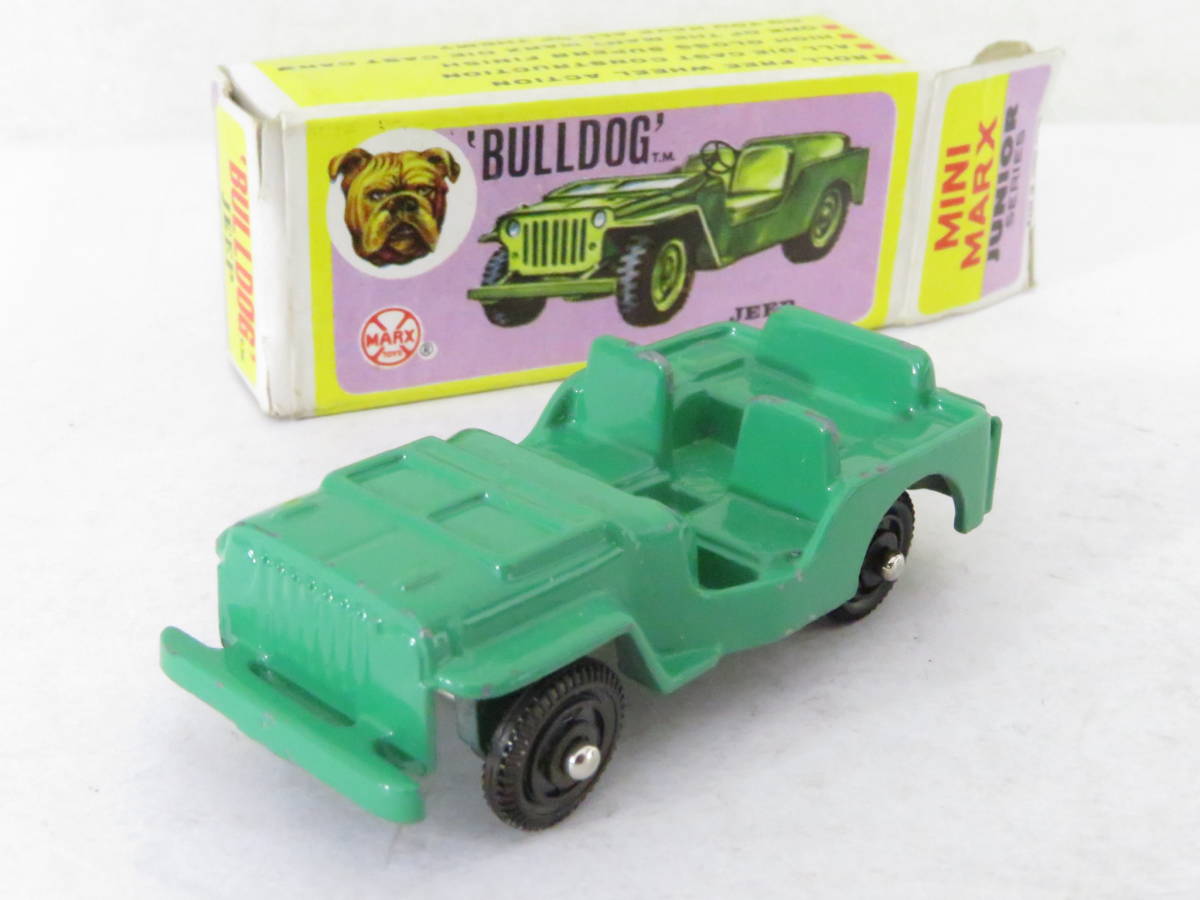 MARX BULLDOG JEEP ジープ 箱付 香港製 約55mm ニレ(乗用車)｜売買されたオークション情報、yahooの商品情報を ...
