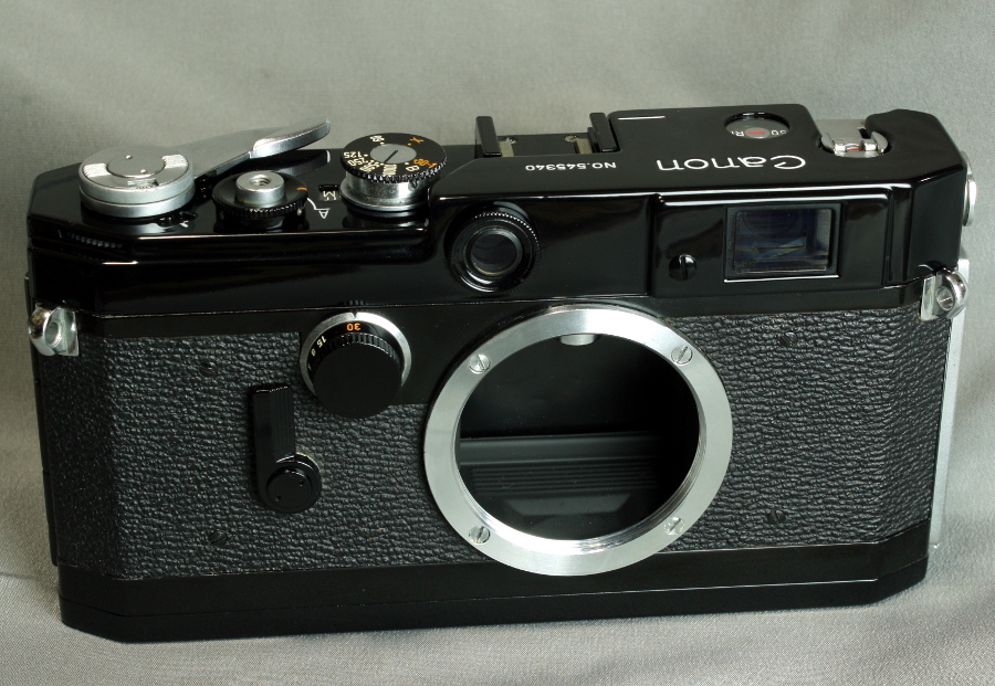 Canon キャノンVL ★後塗りブラック、完動・極上品‥‥U8｜家電、AV、カメラ