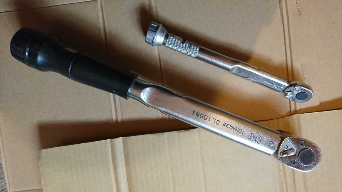 トーニチ TOHNICHI トルクレンチ QL100n4 QL12n4 2本セット 品(トルクレンチ)｜売買されたオークション情報、yahoo ...