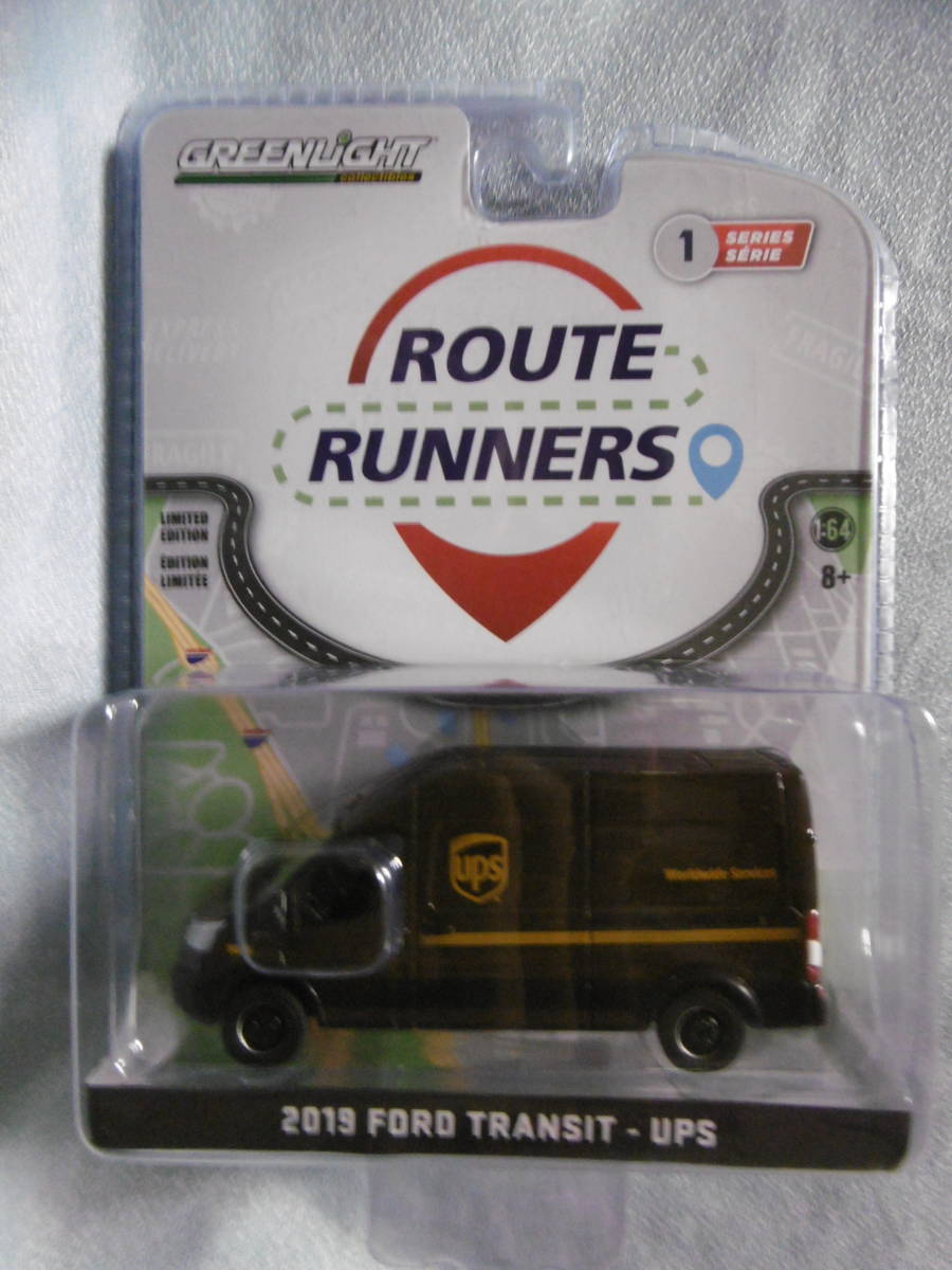GREEN LiGHT ROUTE RUNNERS 2019 FORD TRANSIT - UPS(商用車、公用車)｜売買されたオークション ...