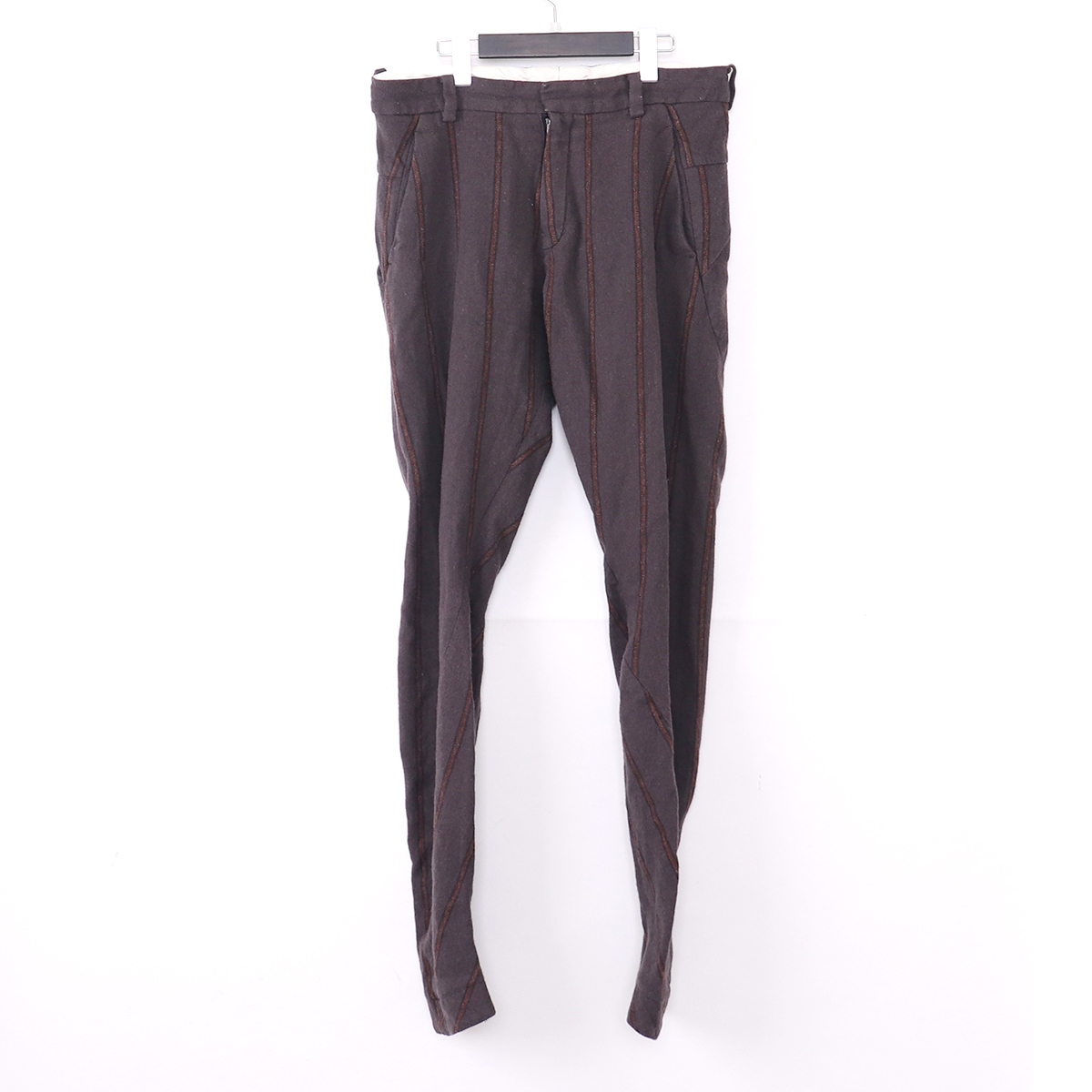 デヴォア DEVOA 19AW Anatomical pants wool linen stripe パンツ 3 AA930(メンズファッション)｜売買されたオークション情報、yahooの商品 ...