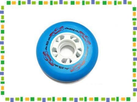 硬度92Aインラインスケート タイヤ ウィール トリック スラローム フリースケートに 68mm 72mm 76mm 80mm リ(ウィール ...