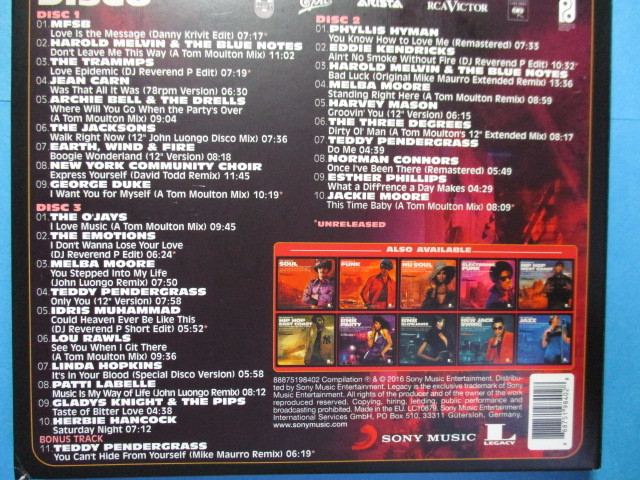 V.A. ''The Lagacy Of Disco'' Danny Krivit / Tom Moulton / John Luongo ...