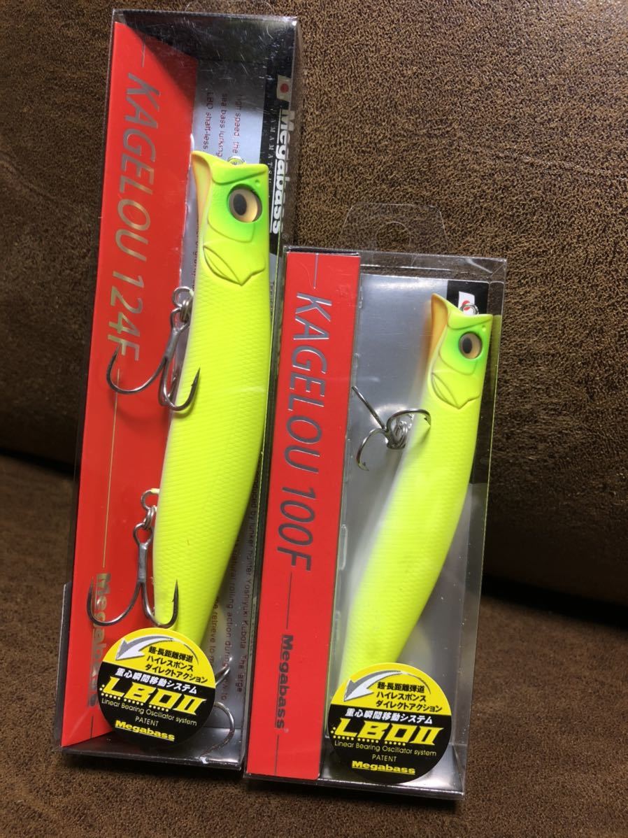 超レア カゲロウ124F/100F DO CHART チャート 2個セット メガバス ランカーシーバス 入手困難 激激レア(ミノー)｜売買されたオークション情報、yahooの商品情報を ...