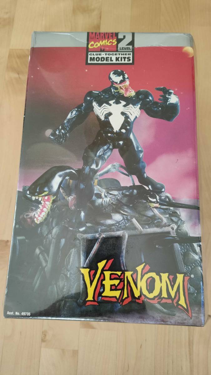 VENOM MARVEL COMICS LEVEL2 MODEL KITS TOY BIZ ヴェノム プラモデル(スパイダーマン)｜売買された ...