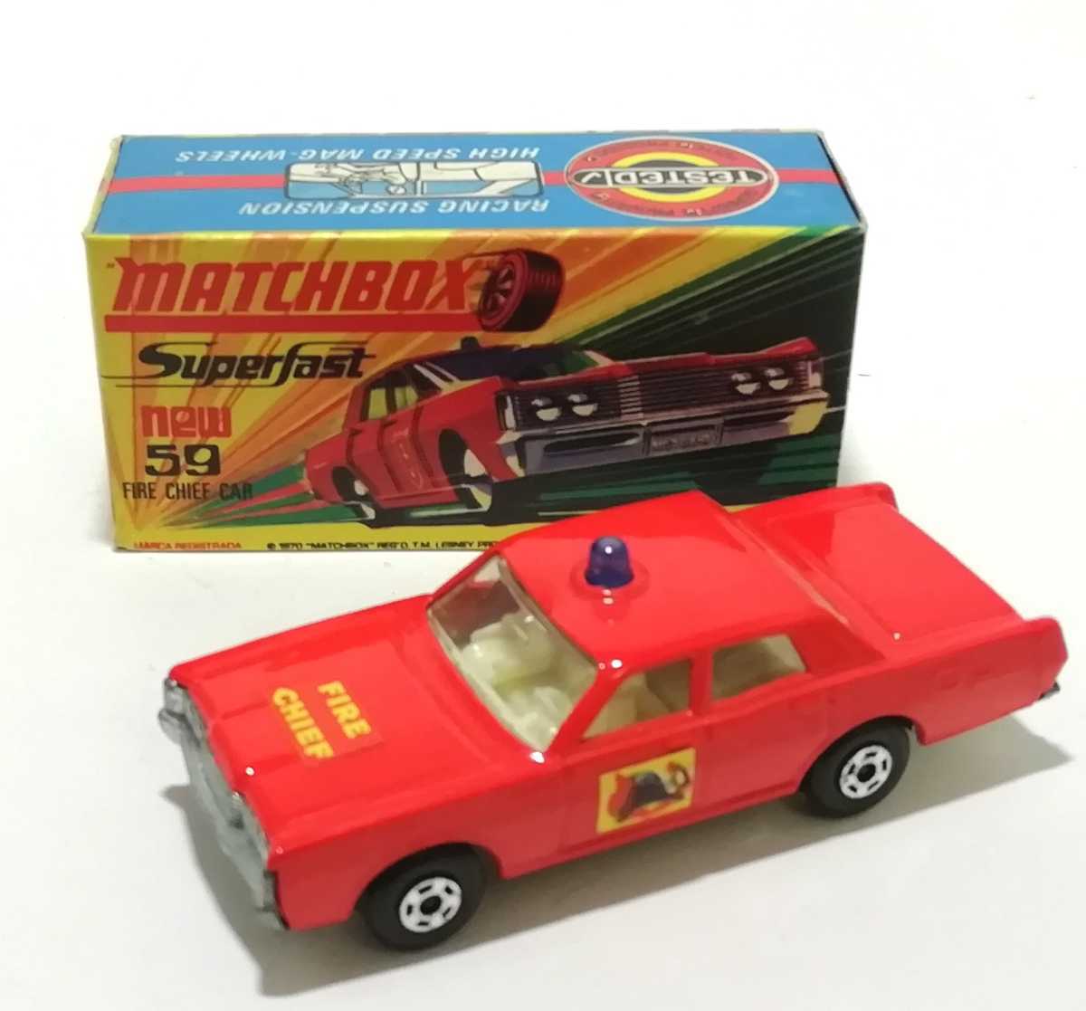 マッチボックス 59 マーキュリー ファイアーチーフ スーパーファスト MATCHBOX 59 MERCURY FIRE CHIEF ...