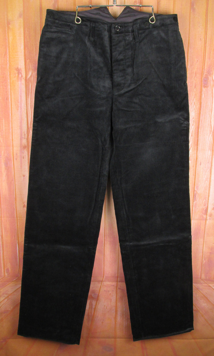 MAWKHP12524 Dapper's ダッパーズ LOT1365 コーデュロイパンツ W32 黒(Mサイズ)｜売買されたオークション情報、yahooの商品情報をアーカイブ公開 ...