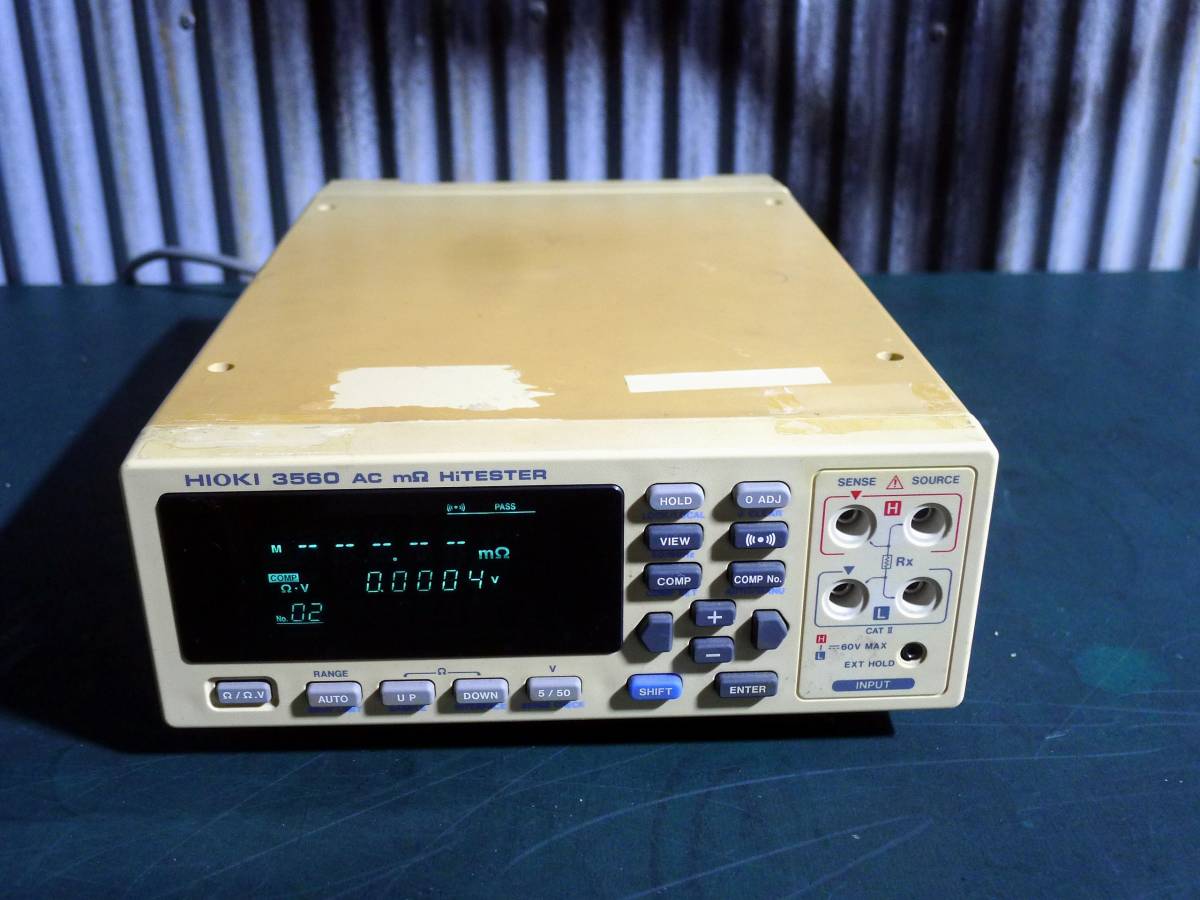 HIOKI 日置電機 ACミリオームハイテスタ/3560 現状品④(その他)｜売買されたオークション情報、yahooの商品情報をアーカイブ公開 ...