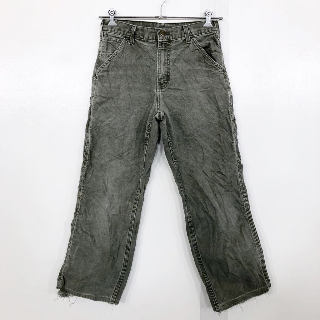 carhartt ダック ペインターパンツ W28 モスグリーン ダックパンツ ワークパンツ カーハート 古着卸 アメリカ仕入 2101-297(ボトムス)｜売買されたオークション情報 ...
