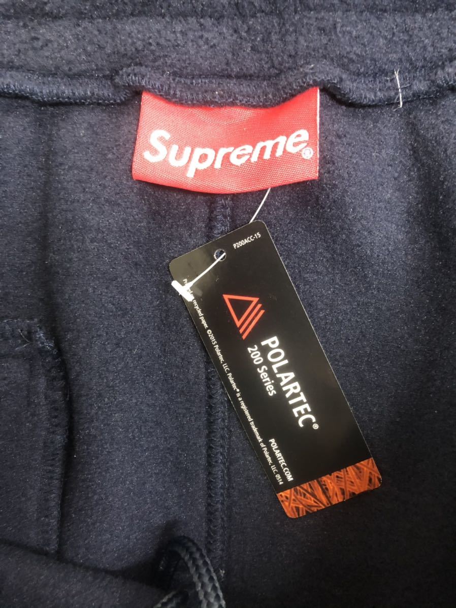 19AW Supreme Polartec Pant Fleece シュプリーム ポーラーテック フリース パンツ ネイビー M タグ付き ...