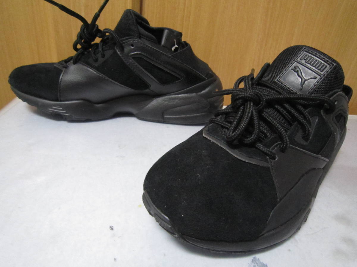 長期保管品 プーマ ブレイズオブグローリー ソックコア 362038 01 黒黒 22.5cm US4.5 PUMA BOG SOCK ...