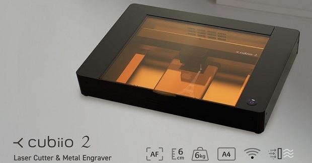 500dpiの精細な刻印――厚さ6cmのスリムなレーザー加工機 Cubiio 2 レーザーカートリッジ2個付き キュビイオ2(その他)｜売買されたオークション情報、yahooの商品情報を ...
