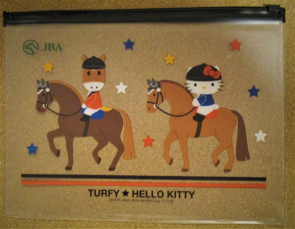 JRA ターフィー & ハローキティ スライダーポーチ TURFY HELLO KITTY サンリオ 非売品(ハローキティ)｜売買された ...